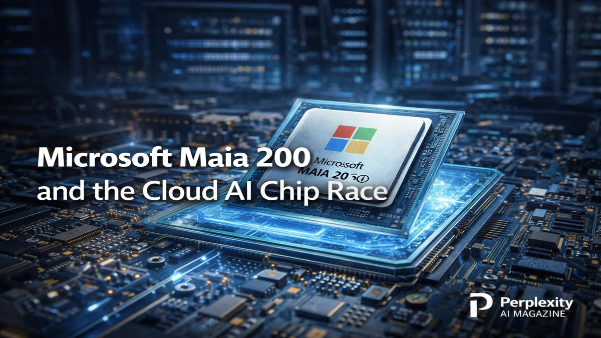 Microsoft Maia 200 and the Cloud AI Chip Race - Perplexityaimagazine.com