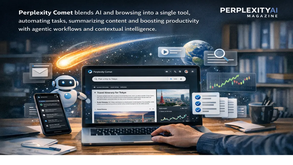 perplexity comet AI Browser Explained - Perplexityaimagazine.com