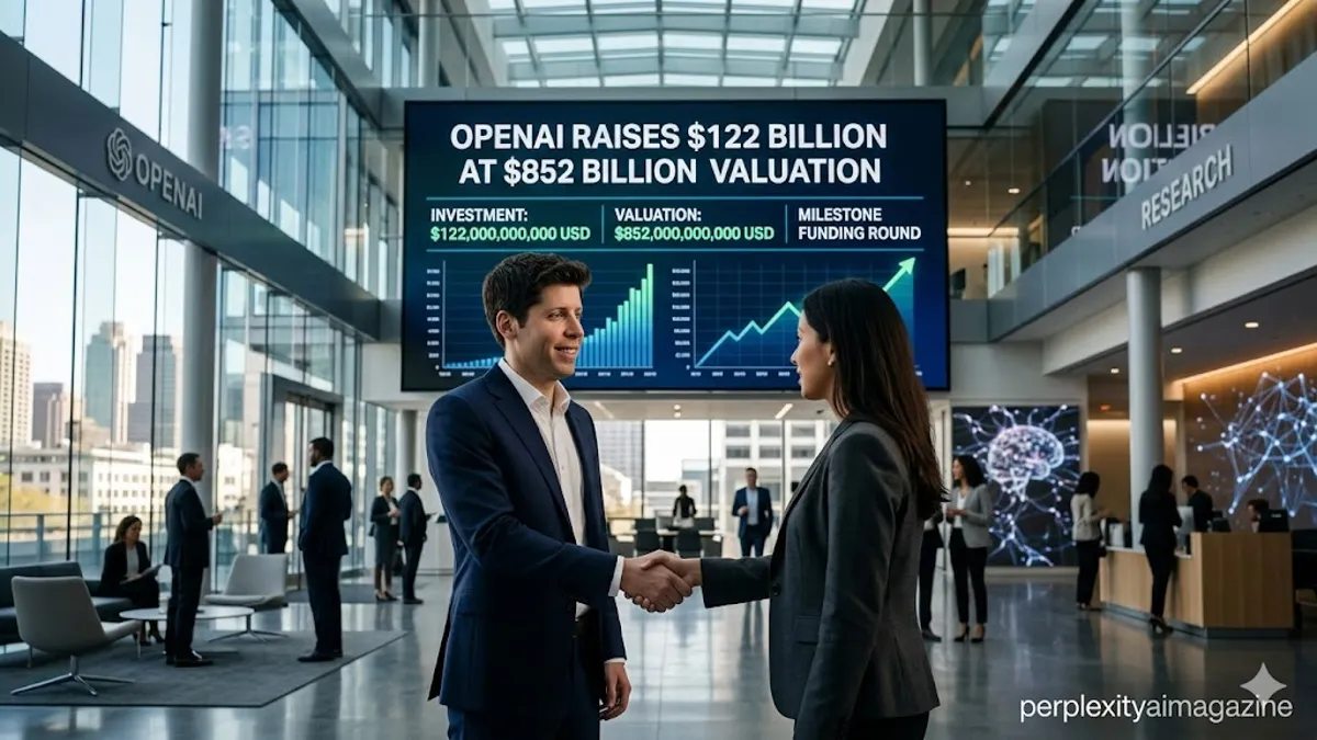OpenAI Raises $122 Billion at $852 Billion Valuation in Historic ...