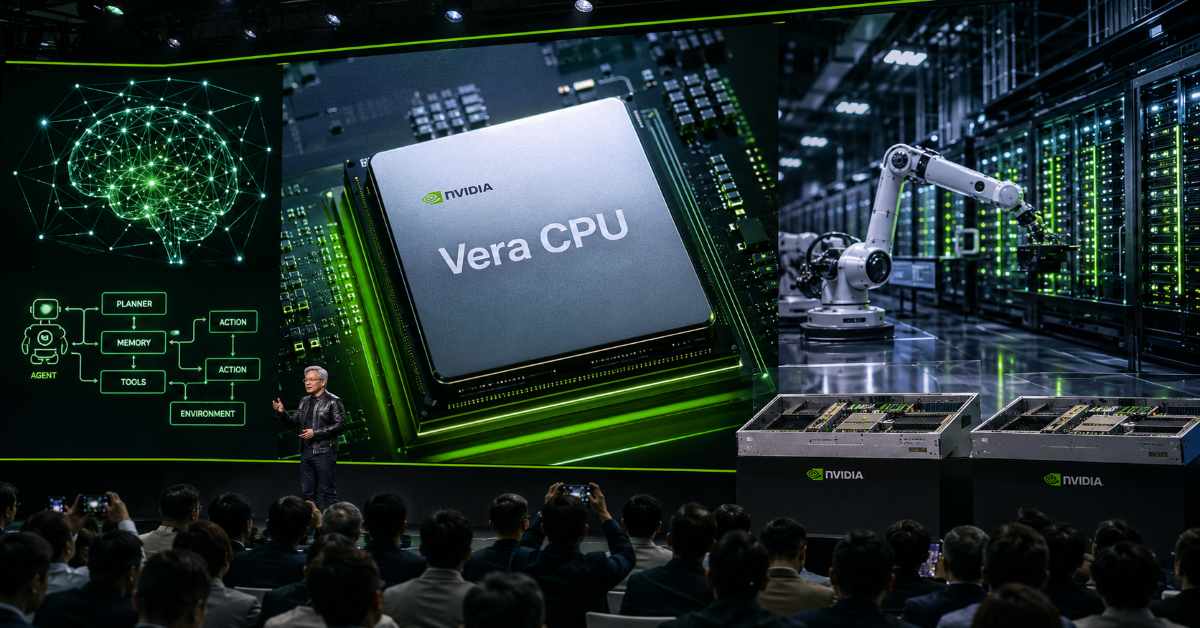 NVIDIA Vera CPU Full Production Agentic AI Computex 2026