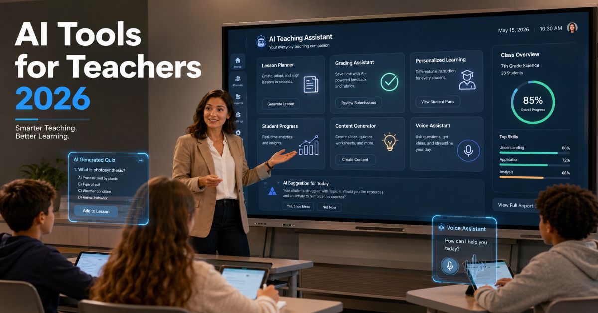 AI Tools for Teachers 2026 Guide